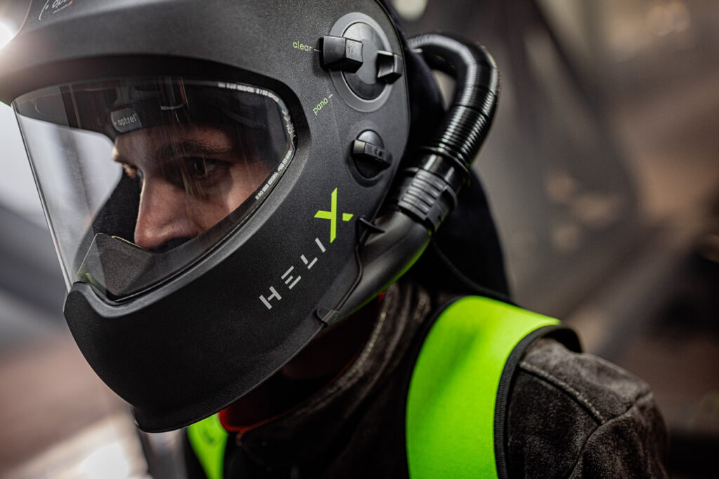 The Optrel Helix Welding Helmet | Optrel USA