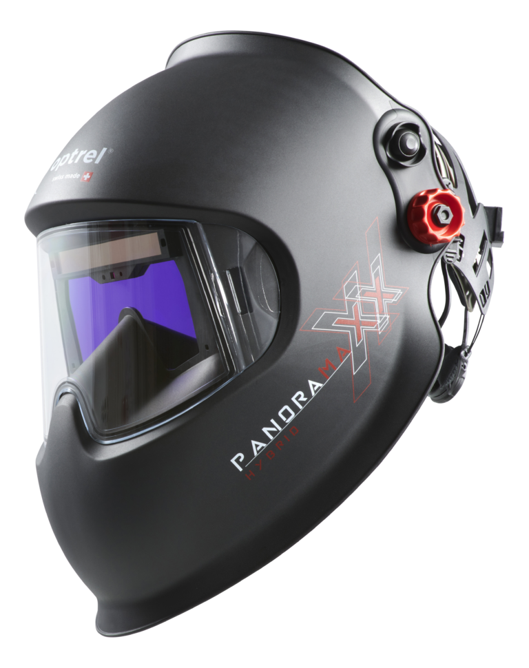Panoramaxx Hybrid - Black: Laser-Welding Helmet - Optrel US